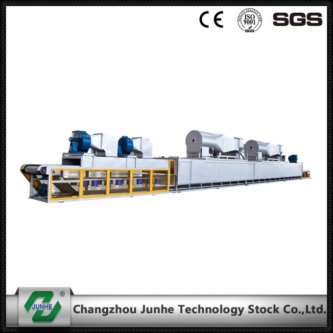 Vertical Aluminium Induction Tunnel Furnace Large Chamber