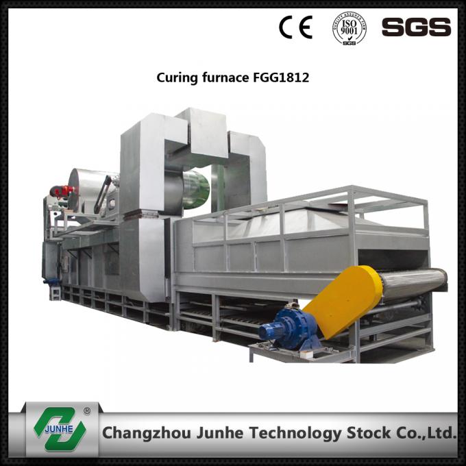 Vertical Aluminium Induction Tunnel Furnace Large Chamber